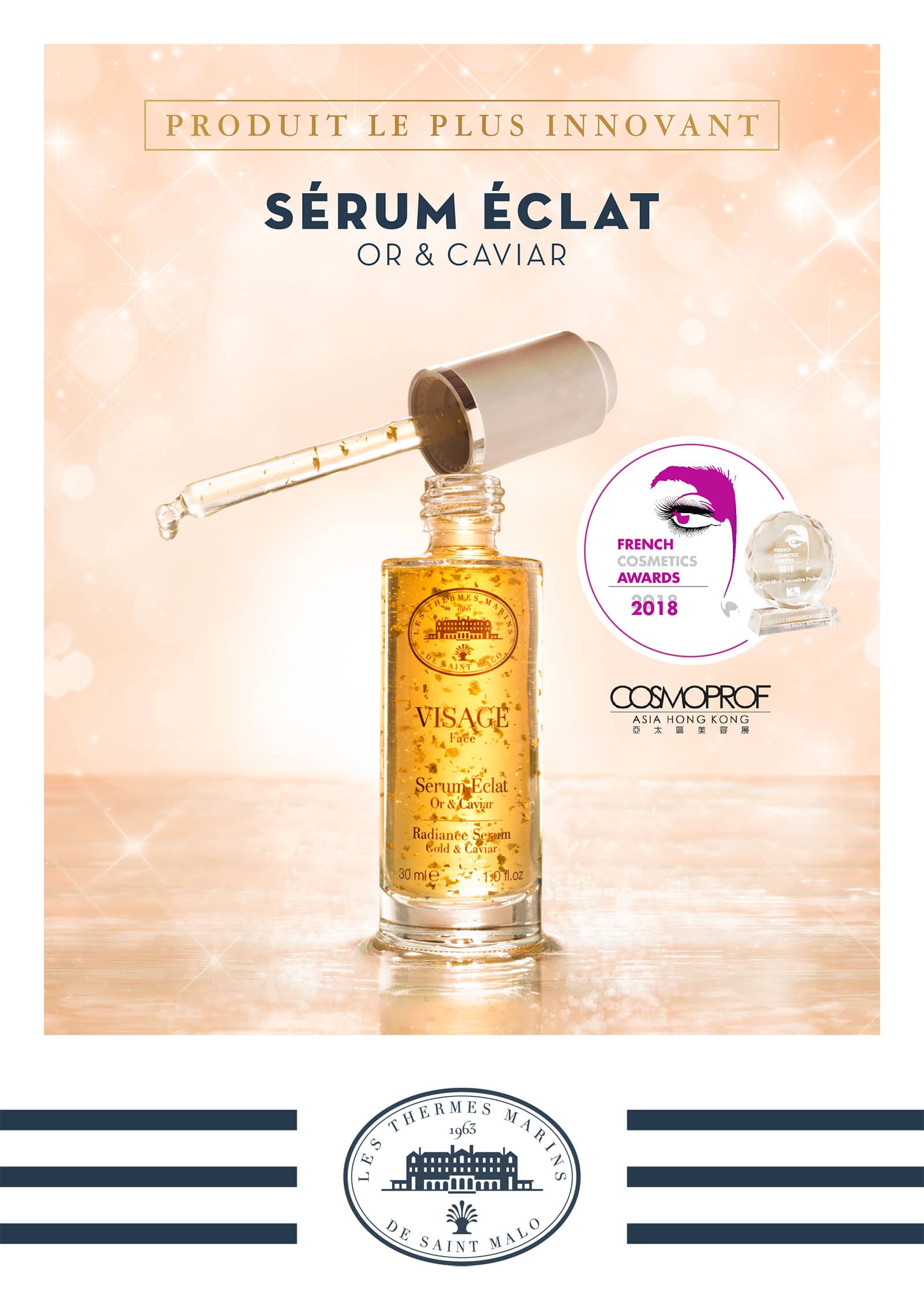 French Cosmetics Awards 2018: Gold & Caviar Sparkle Serum wins most ...